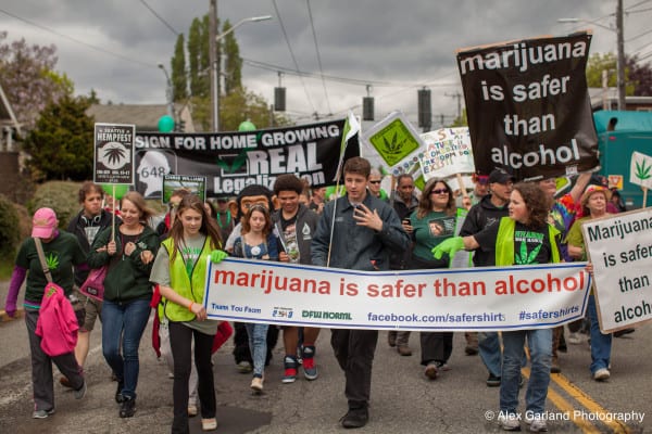 Cannabis Freedom fighters march for homegrown ‘medical’ on annual trek ...