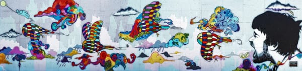 The big Red Wall may be gone but Baso’s mural lives on (piece by piece ...