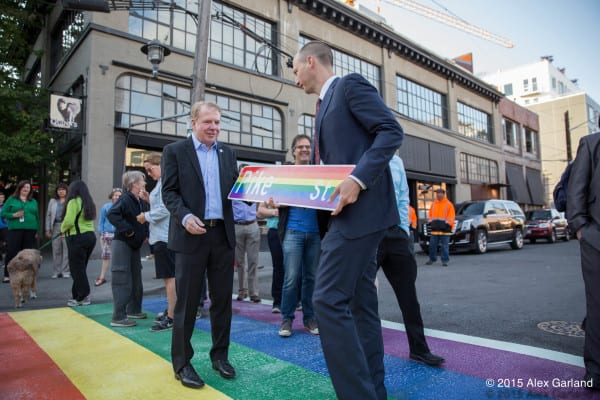 Inspired by Capitol Hill’s rainbows, Seattle rolling out colorful ...