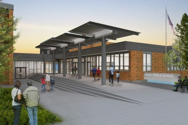 Capitol Hill middle school on schedule for fall 2017 completion | CHS ...