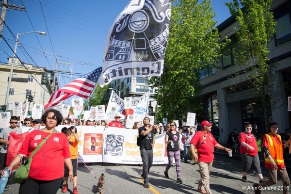 CHS Pics | May Day labor and immigration march takes new route on ...