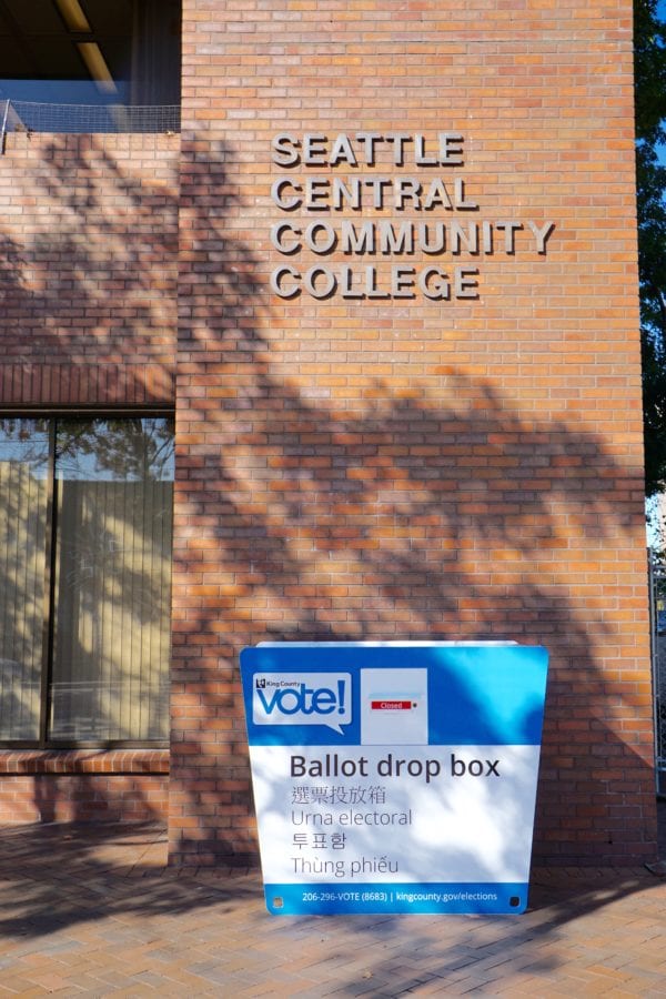 CHS Pics | Electoral College: New Capitol Hill ballot drop box in place ...