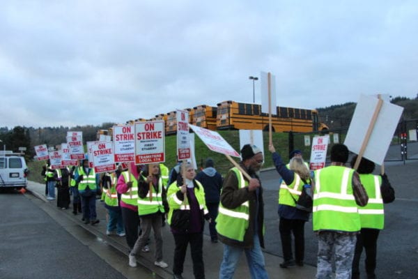 Seattle school bus driver union on strike | CHS Capitol Hill Seattle News