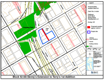 City Council notes: Town Hall block ‘alley’ vacation, pedestrian plan ...