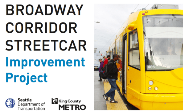 SDOT plans summer ‘Broadway Corridor Streetcar Improvement Project ...