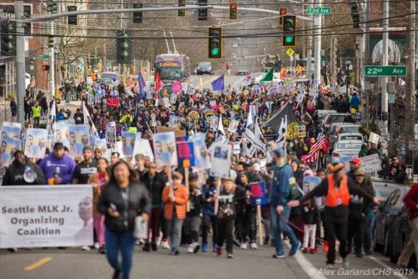 Seattle’s MLK Day march carries message of support for I-1000 | CHS ...