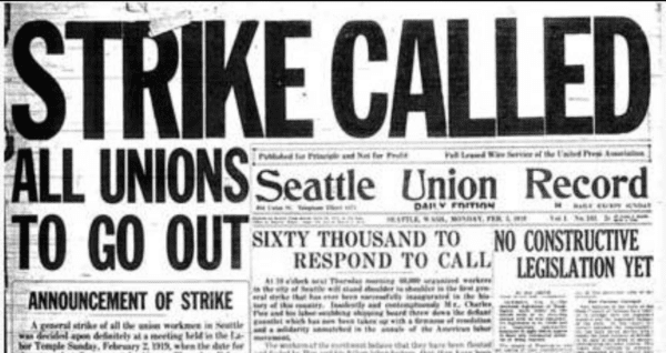 City marks 100 years since the Seattle General Strike | CHS Capitol ...