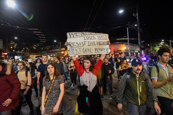 CHS History | Trump 2016 victory protest, Comet sold, Sawant takes ...