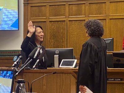 With ‘a collaborative model’ on public safety, Manion sworn in as King County Prosecutor | CHS ...