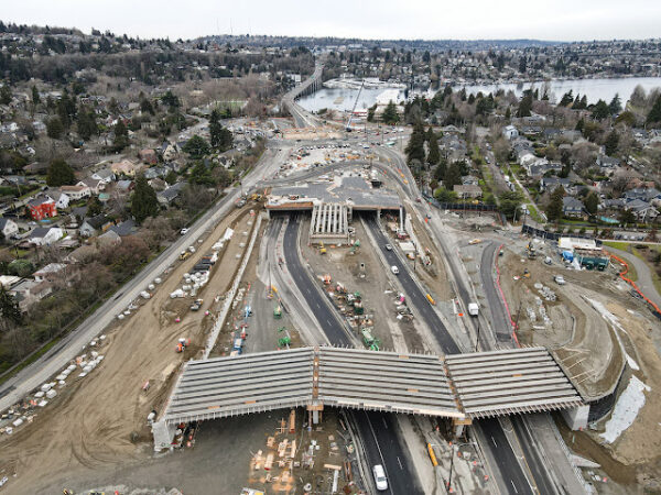 WSDOT: Final girders placed as project to create new Montlake Lid and ...