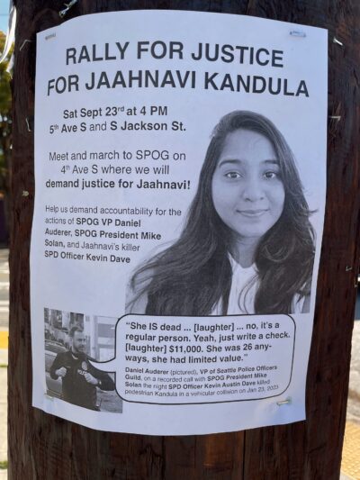 ‘Rally for Justice for Jaahnavi Kandula’ will march to police union ...