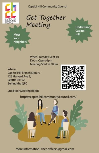Reminder: Capitol Hill Community Council launch meeting Tuesday night ...